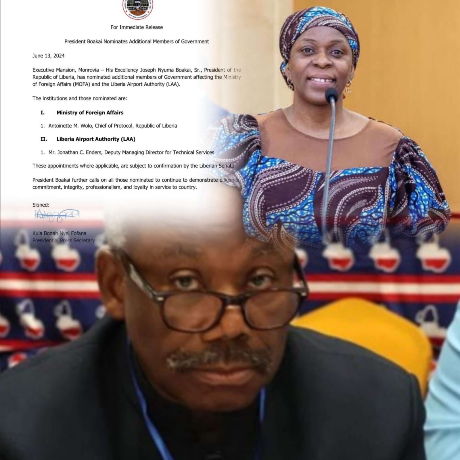 Breaking: Presidential Affairs Minister Grisby Alleged Baby Mother ...