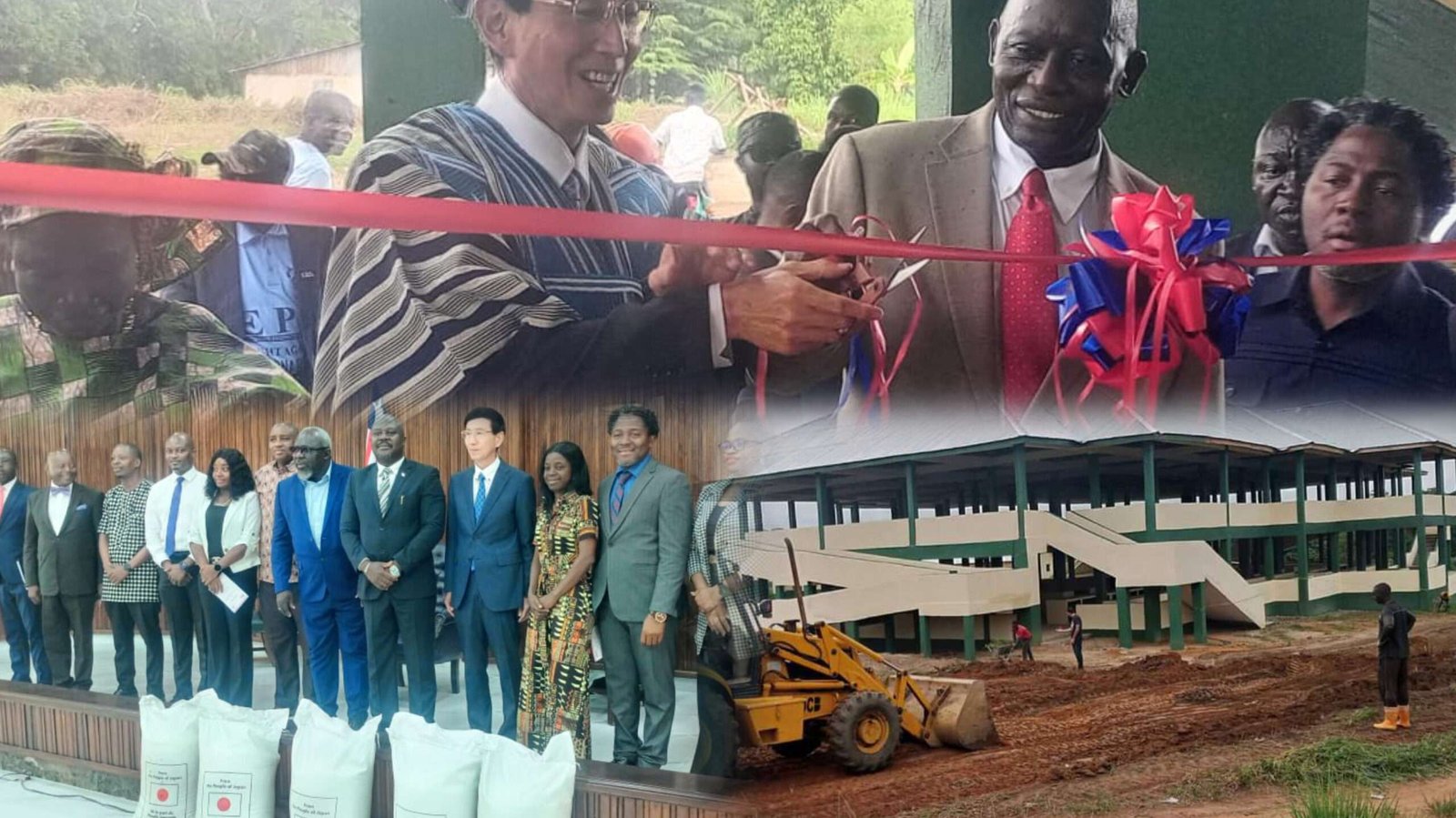 Japanese Government Dedicates Modern Gbarnga Central Market - Verity News
