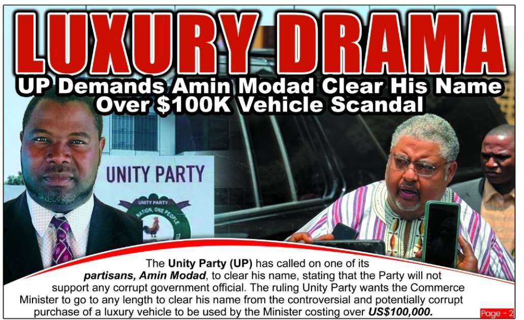 Luxury Drama: UP Demands Amin Modad Clear His Name Over $100K Vehicle ...