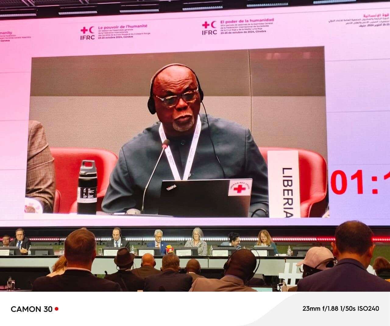 Leaders of Liberian Red Cross Attend 24th IFRC General Assembly ...