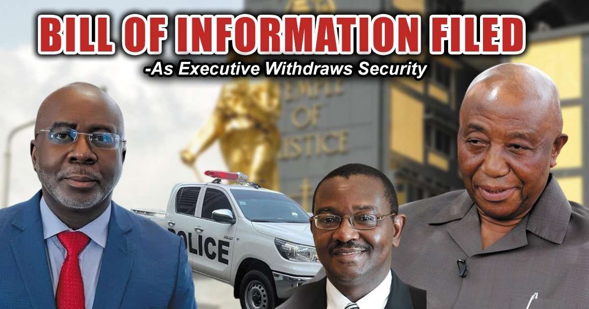 Bill of Information Filed as Executive Withdraws State Security ...