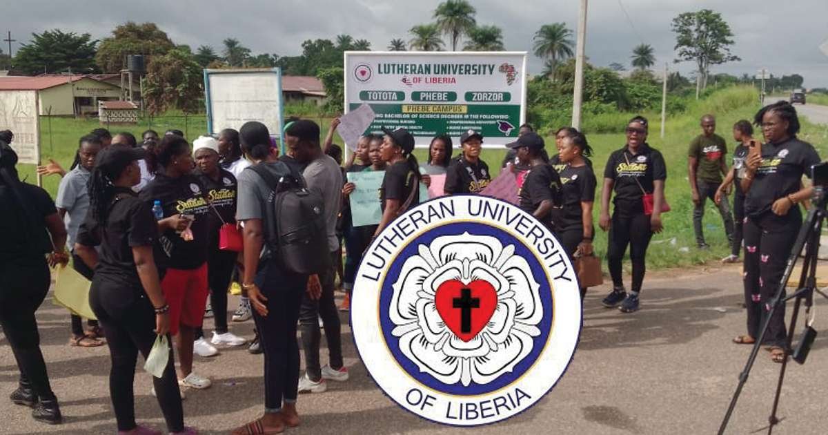 Students Protest at Luther University Over Poor Dorm Conditions and ...