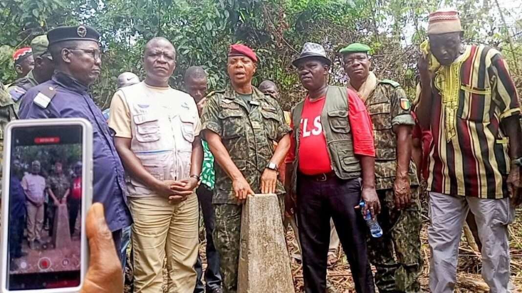 Guinean flag still hoisted on Liberian soil as Lofa County ...