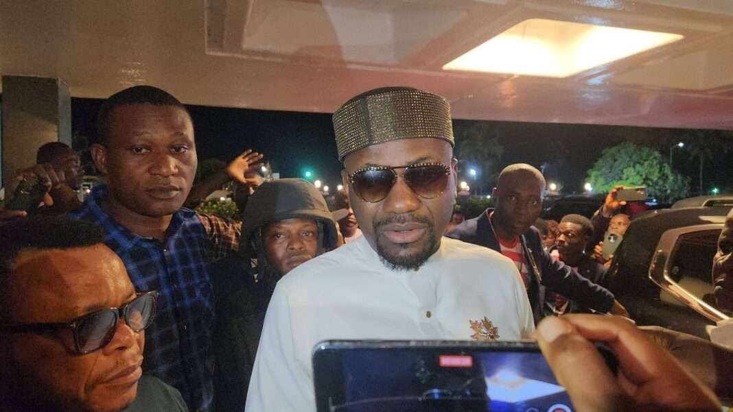 Nigerian Mega Pastor, Apostle Johnson Suleman, arrives in Liberia for a ...
