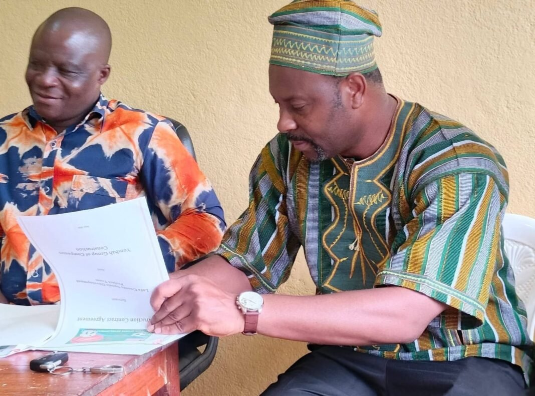 Lofa Sports Steering Committee Signs Contract for County Stadium ...